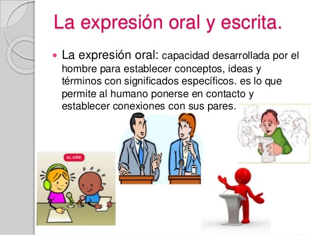 Expresion oral y escrita