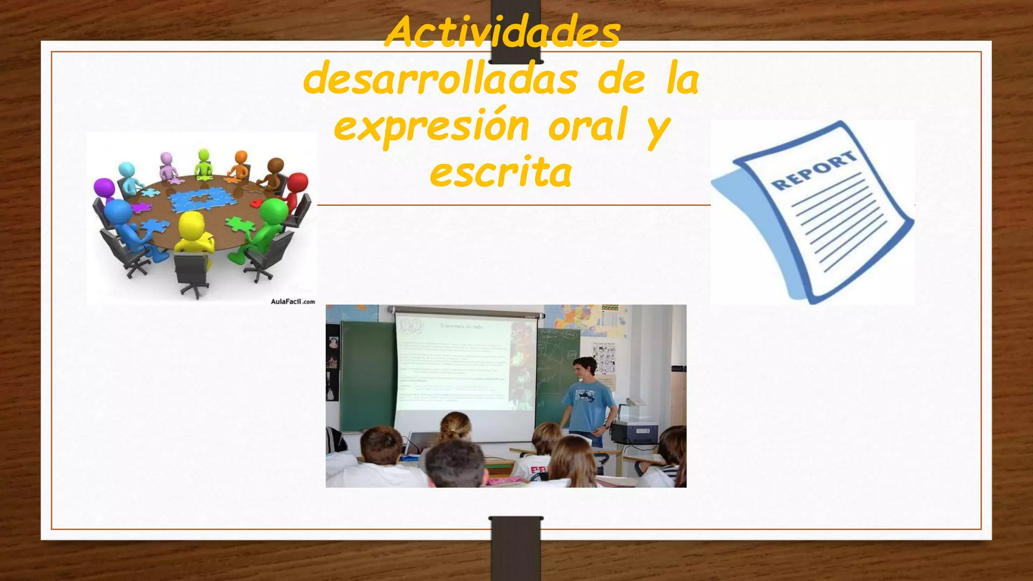 Expresion oral y escrita | PPT