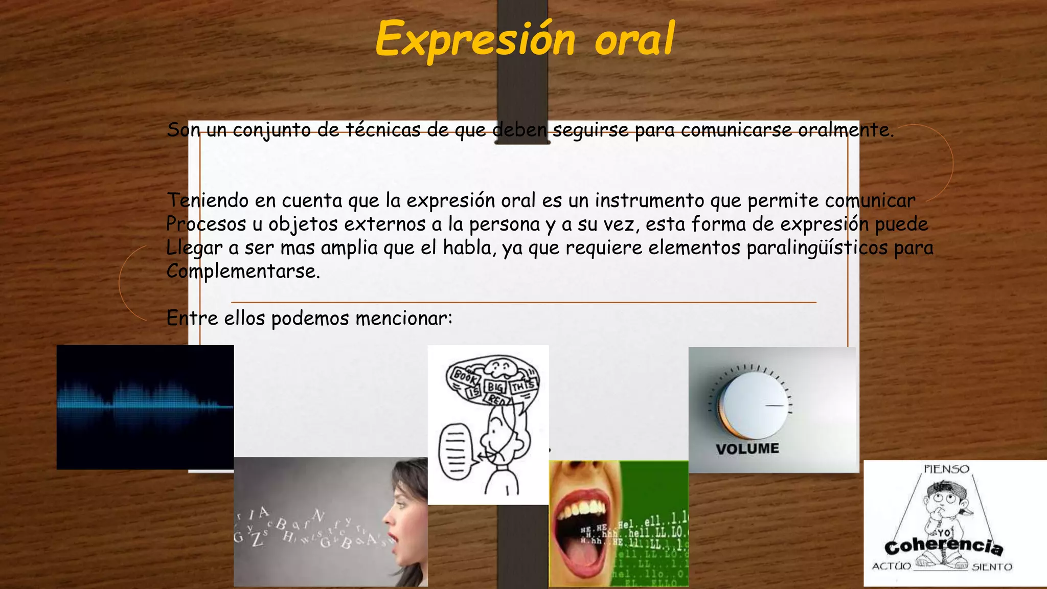 Expresion oral y escrita | PPT