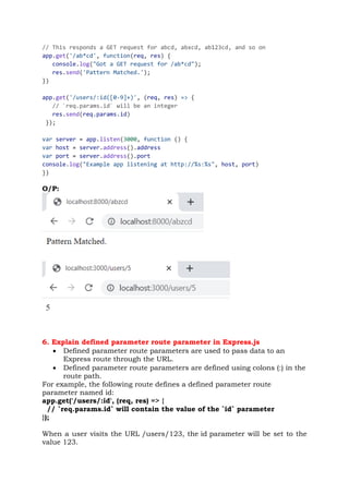 express of full stack web development notes | PDF