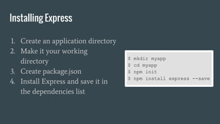 Express: A Jump-Start | PPT