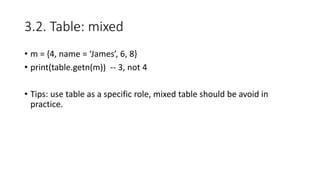 Lua Express Guide | PPTX