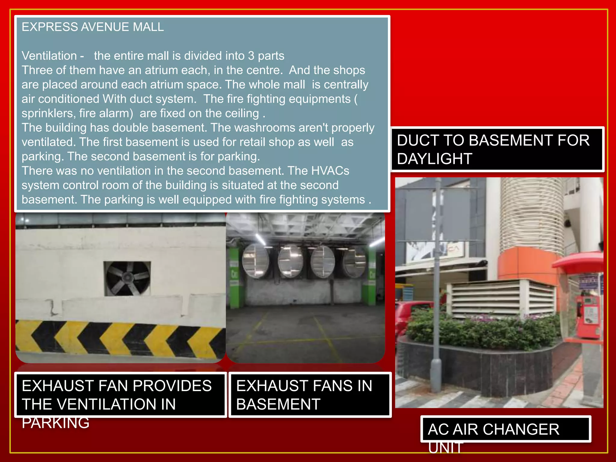 Express avenue mall architectural case study,chennai | PPTX