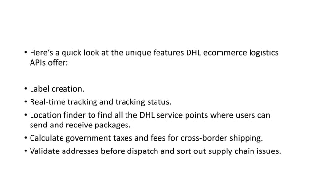 Express Cargo Transportation FEDEX L DHL | PPT