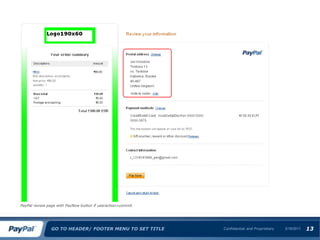 Express checkout ecs & ecm | PPTX