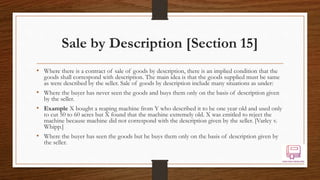 Express conditions and warranty | PPTX