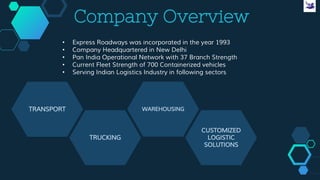 Express Roadways Pvt Ltd Corporate Profile | PDF