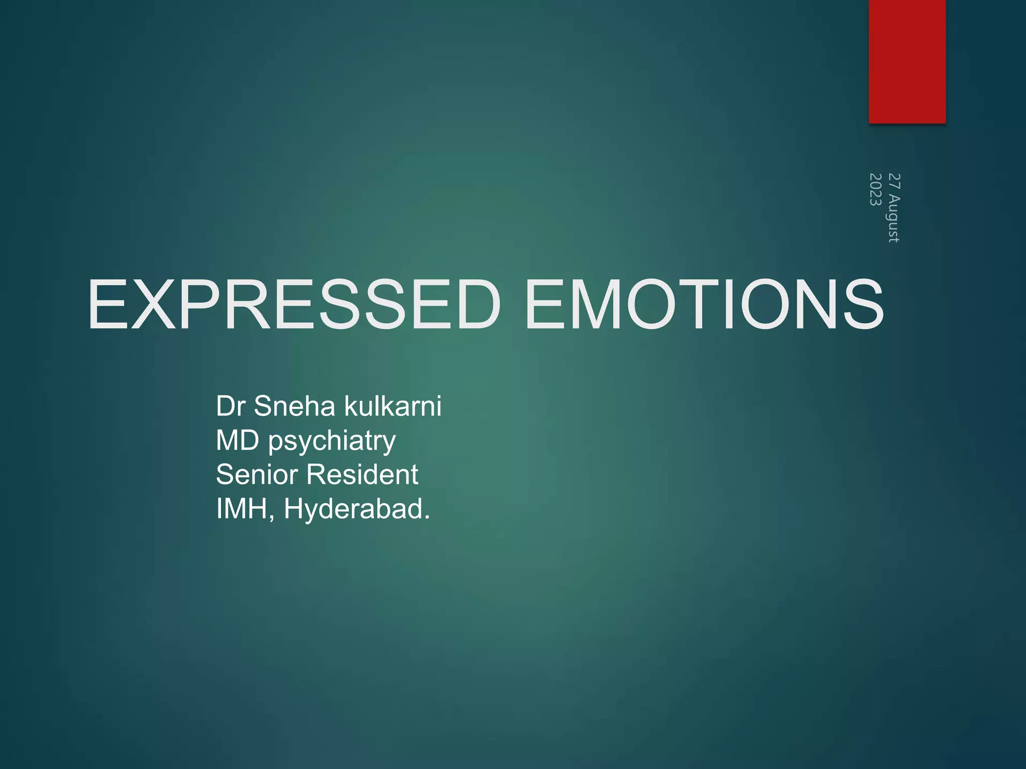 Expressed Emotions.ppt