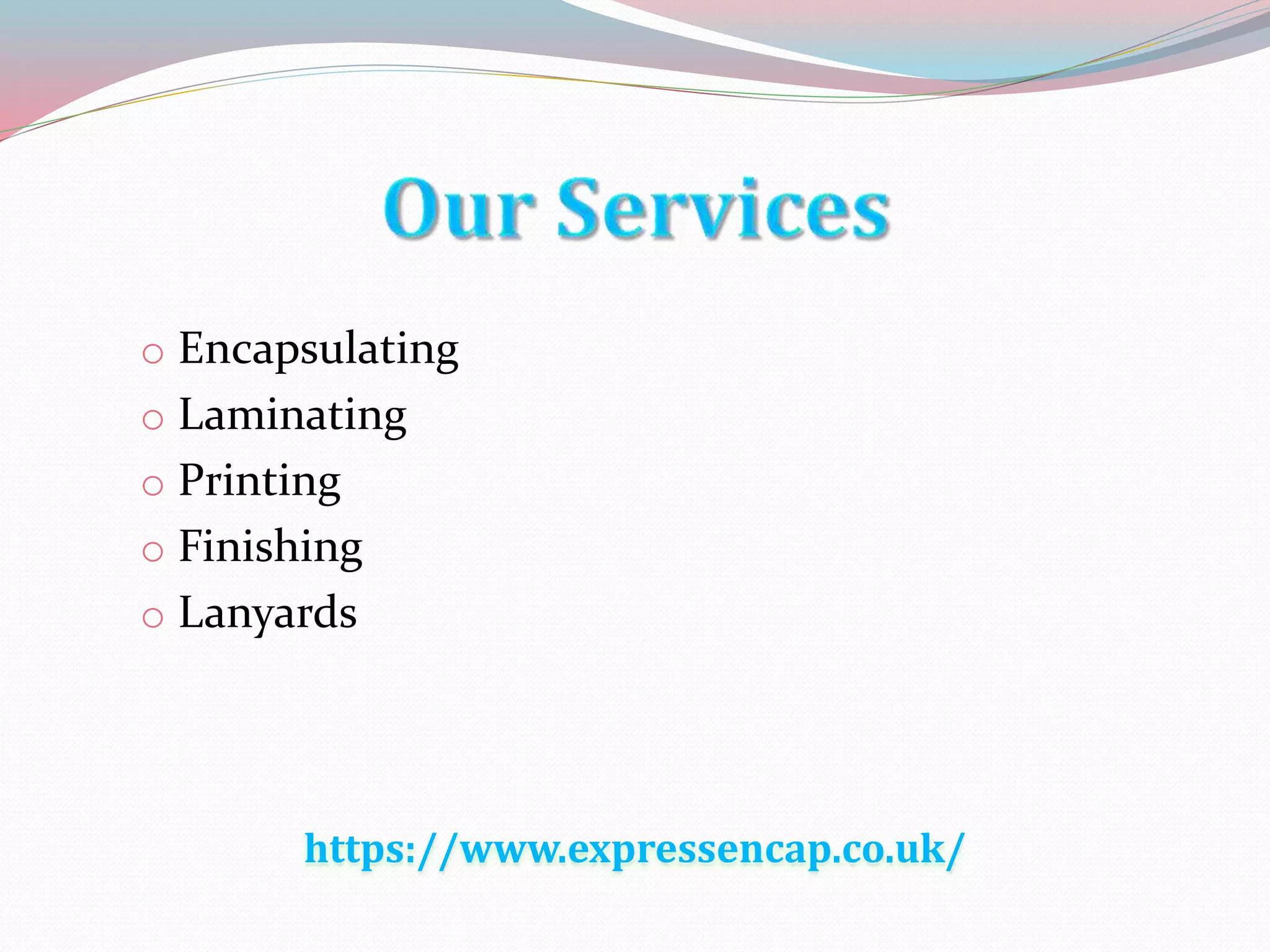 Express encapsulation & lamination | PPTX | Technology & Computing