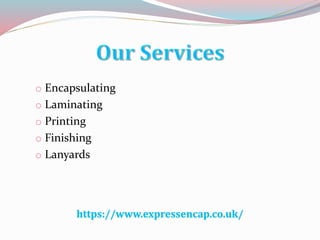 Express encapsulation & lamination | PPTX | Technology & Computing