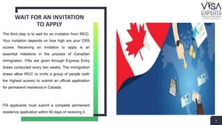 Express Entry System - A Sure Shot Way of Permanent Residency in Canada | PPTX
