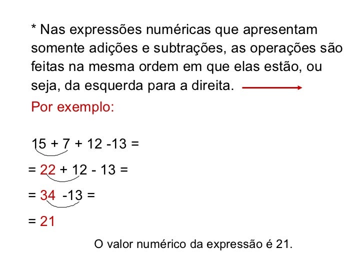 Expressões simples