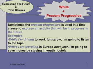 Expressing The Future In Time Clauses | PPT