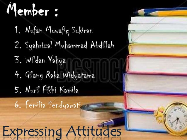 Expressing attitudes | PPTX