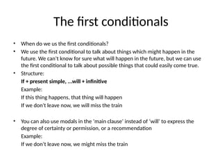 Expressing conditionals about english-1.pptx