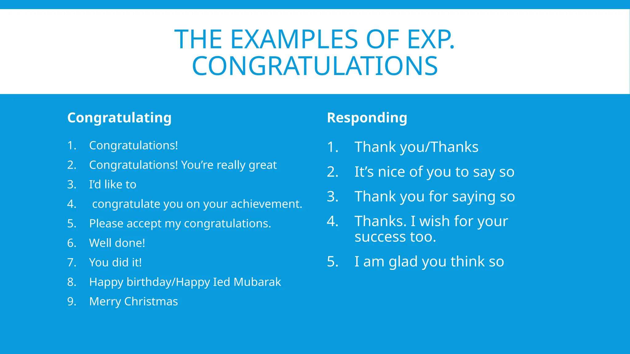 EXPRESSING CONGRATULATIONS or COMPLIMENT.pptx