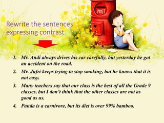 ppt Expressing contrast | PPTX