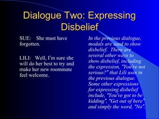 Expressing doubt in American culture | PPT