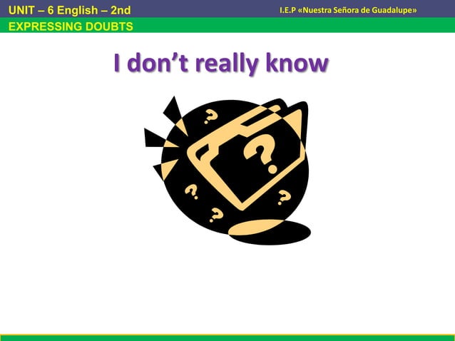 Expressing doubts | PPT