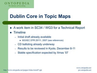 Expressing Dublin Core Metadata.ppt | Internet | Computing