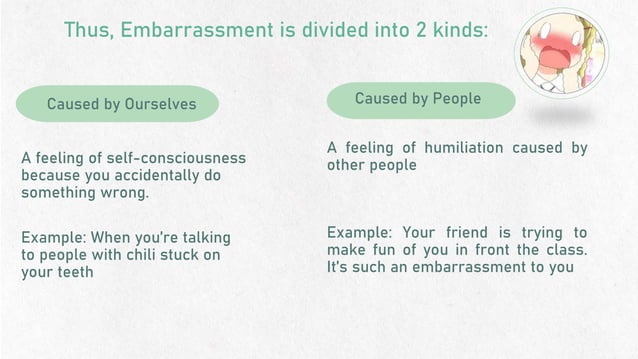 Expressing embarrassement and anger | PPTX