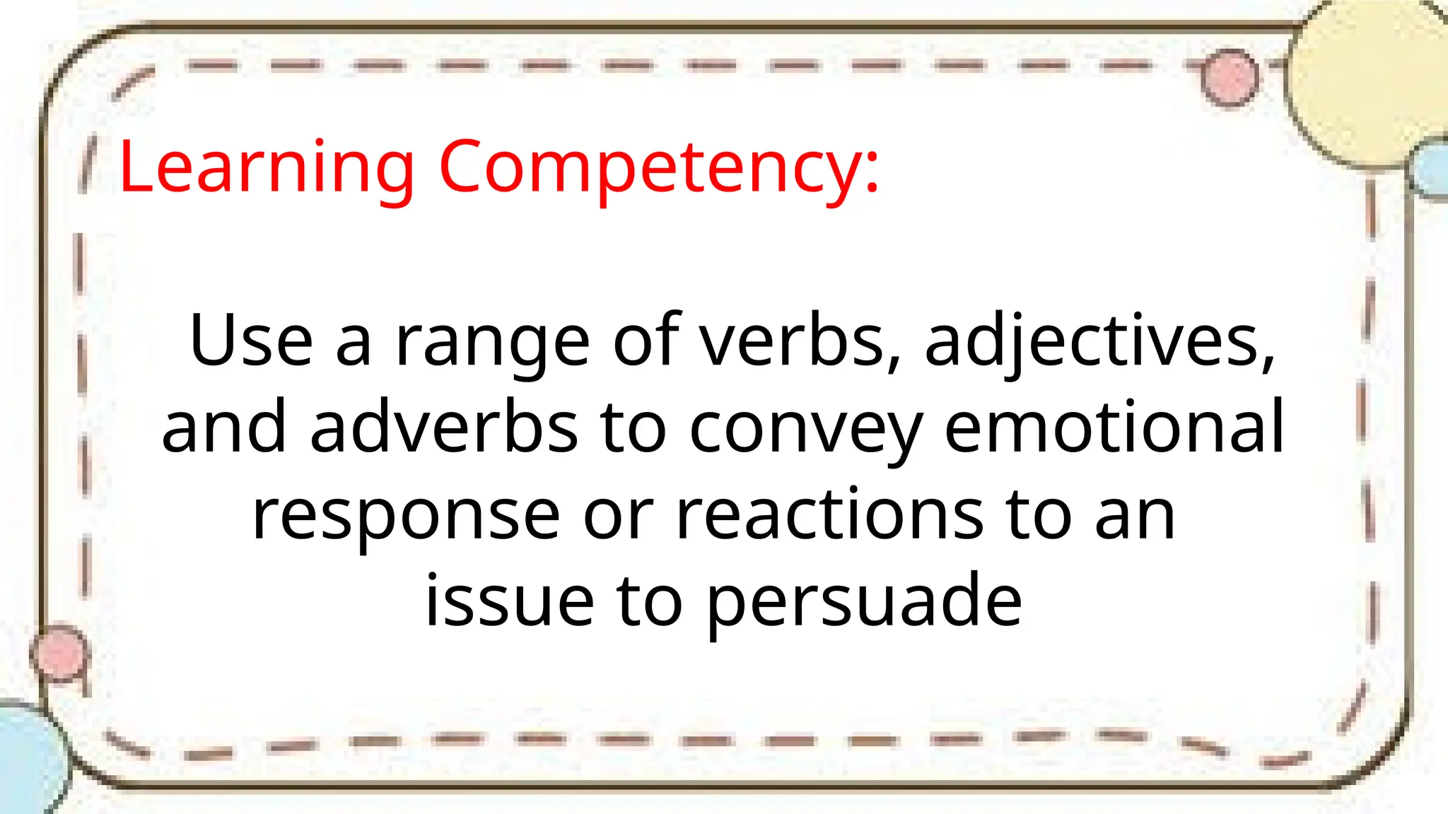 Lesson: Expressing Emotional Responses.pptx