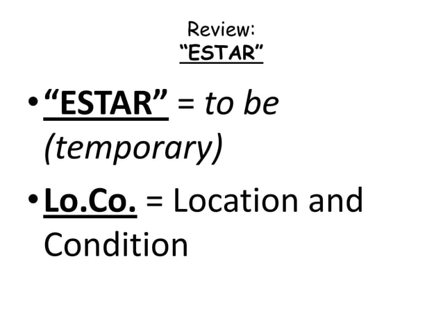 Expressing feelings using estar | PPTX