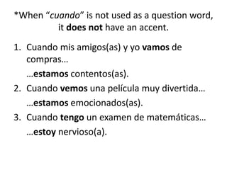 Expressing feelings using estar | PPT