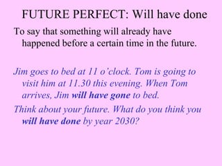 Expressing future in english | PPT
