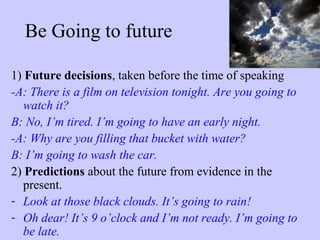 Expressing future in english.1º Bach. | PPT