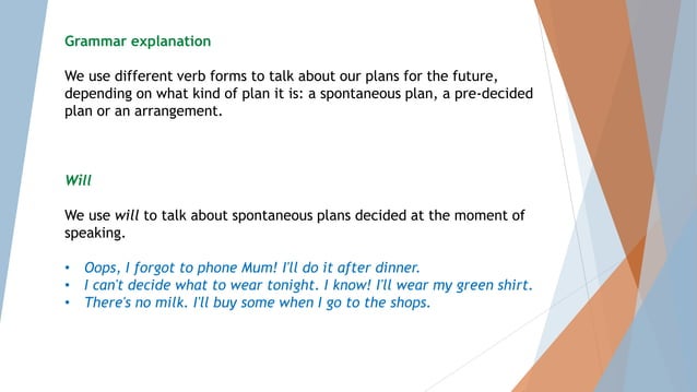 Expressing future plan | PPTX | Women\'s Clothing | Women\'s Fashion