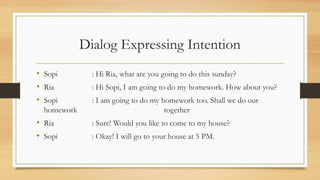 Expressing Intention ppt.pptx materi ajar | PPT