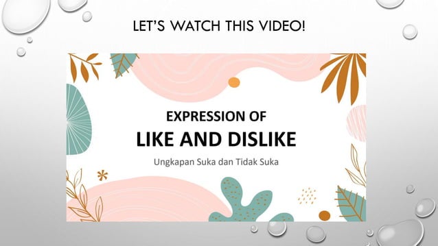 EXPRESSING LIKE AND DISLIKE ppt.pdf