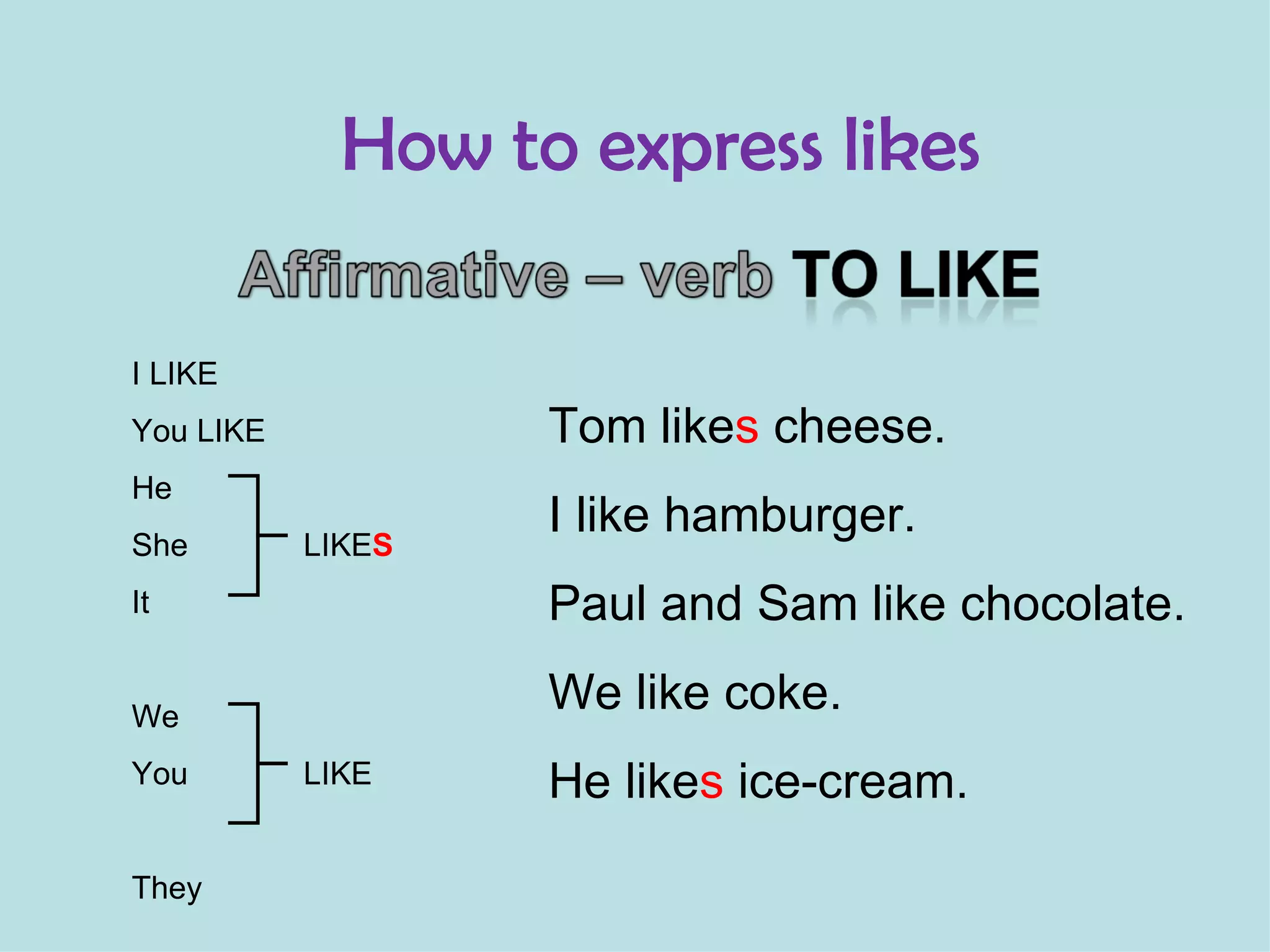 Expressing likes and dislikes | PPT
