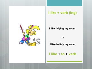 Expressing likes and hobbies (corrected) 140219204752-phpapp02 | PPTX