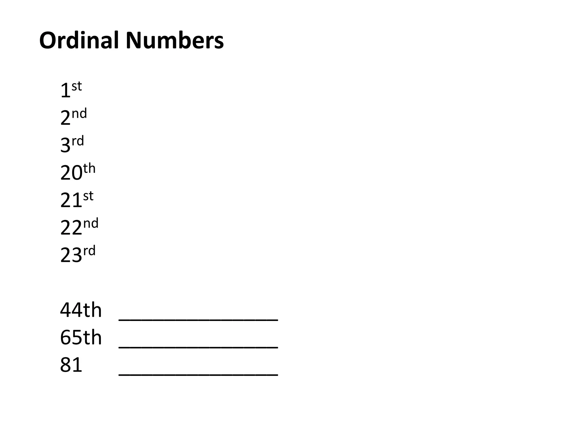 Expressing Numbers | PPTX