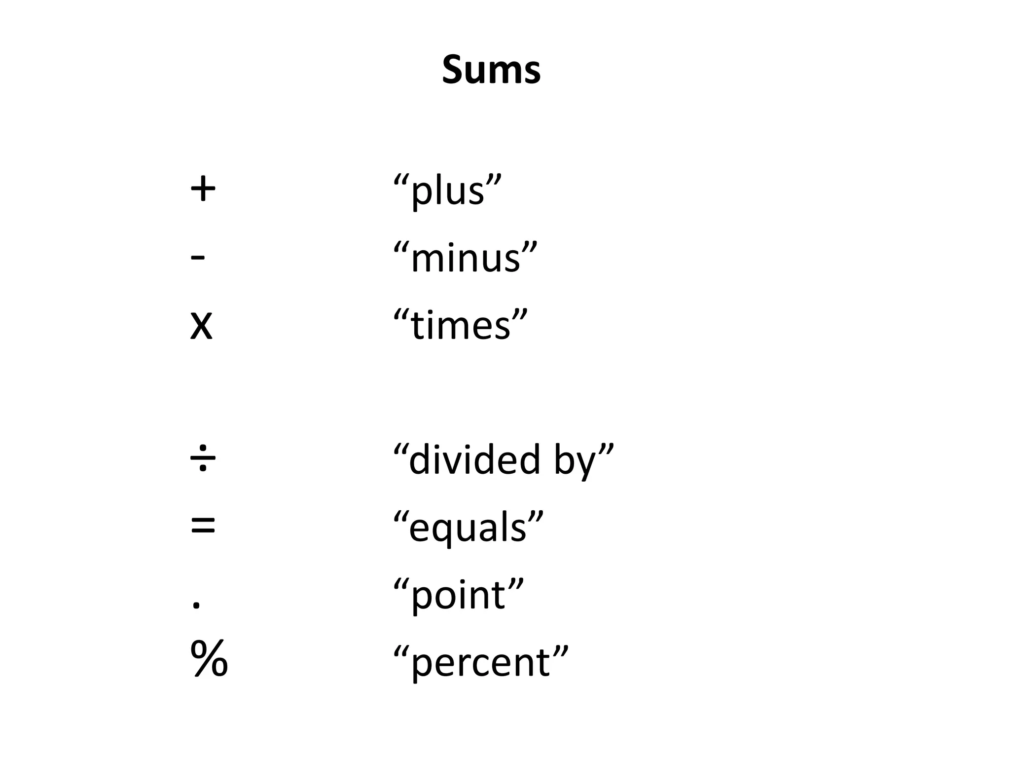 Expressing Numbers | PPTX
