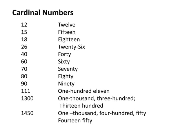 Expressing Numbers | PPT