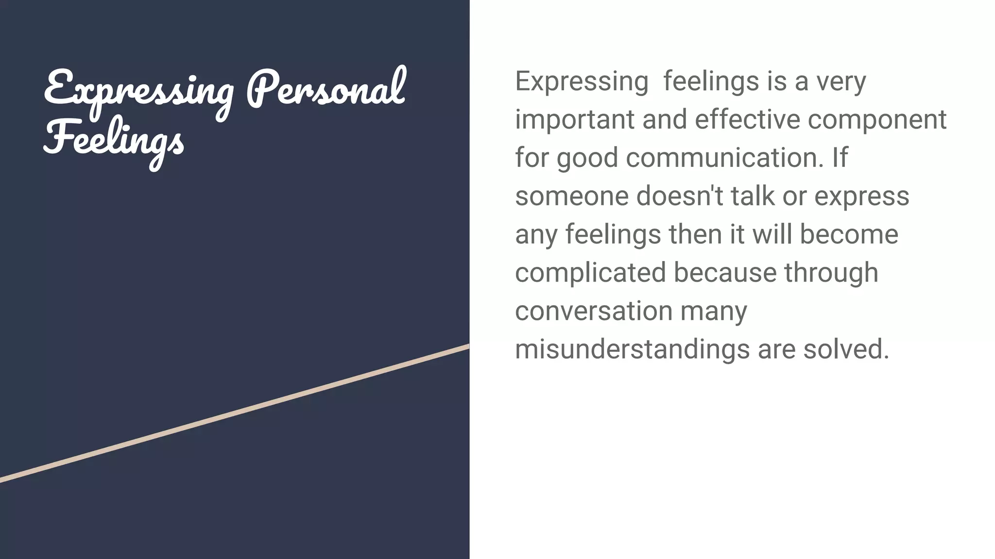 Expressing personal feelings, how to express personal feelings and ...
