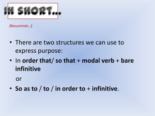 Expressing purpose | PPTX