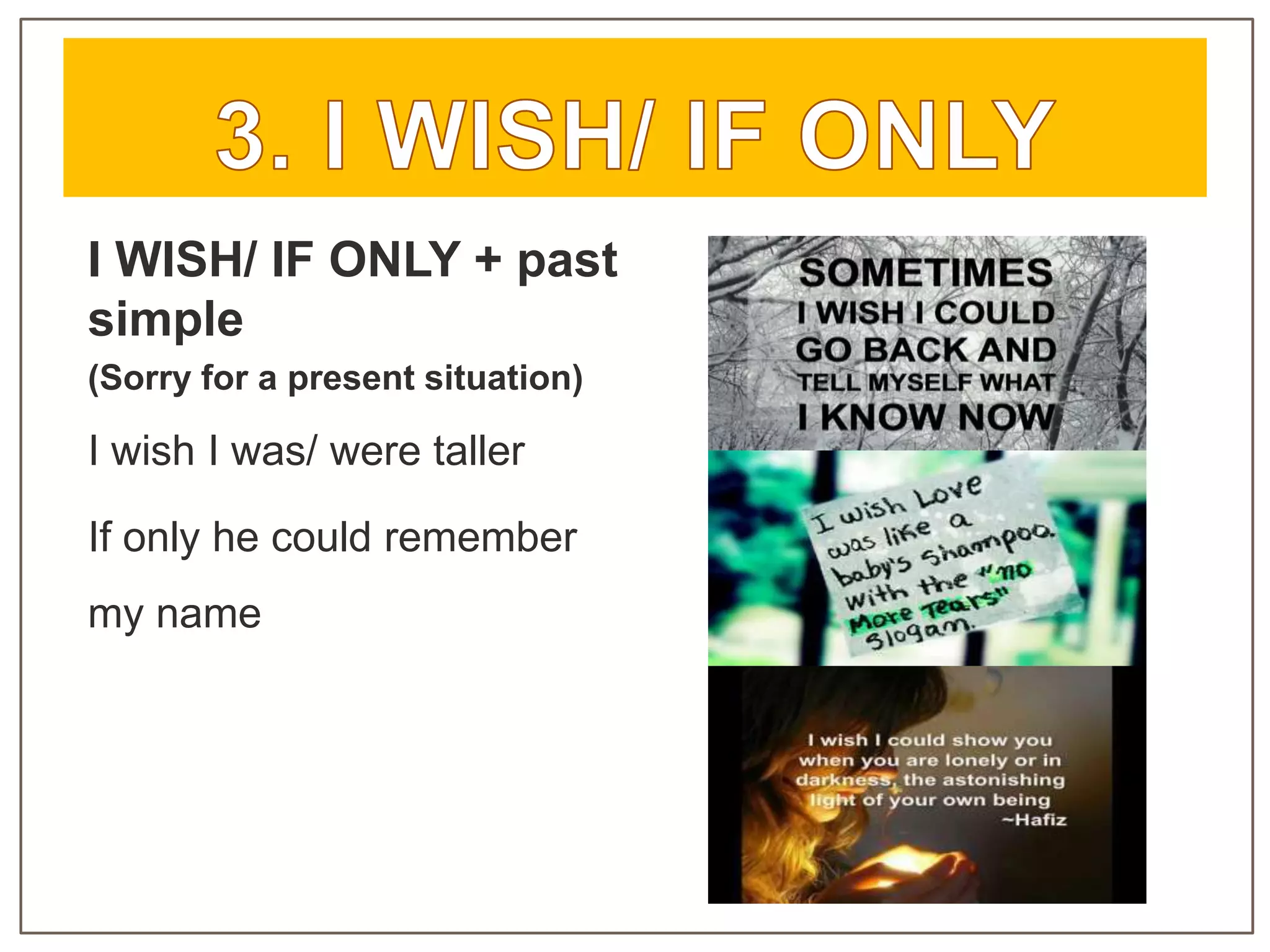 Expressing regrets | PPTX