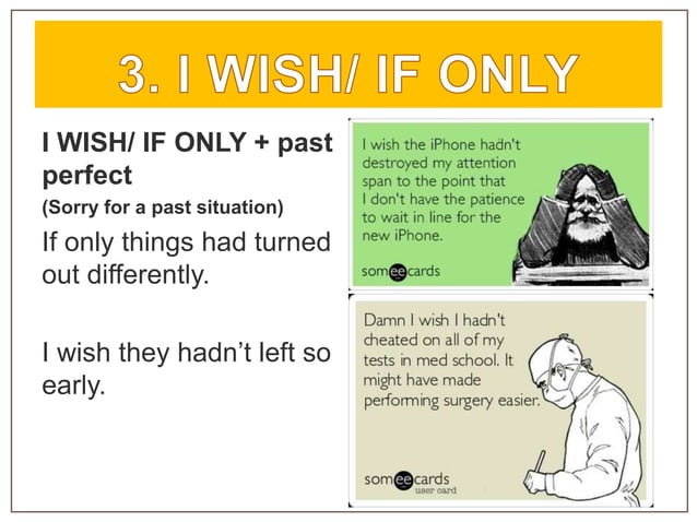 Expressing regrets | PPTX