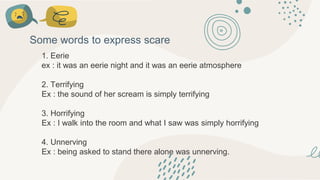 Expressing scared | PPT