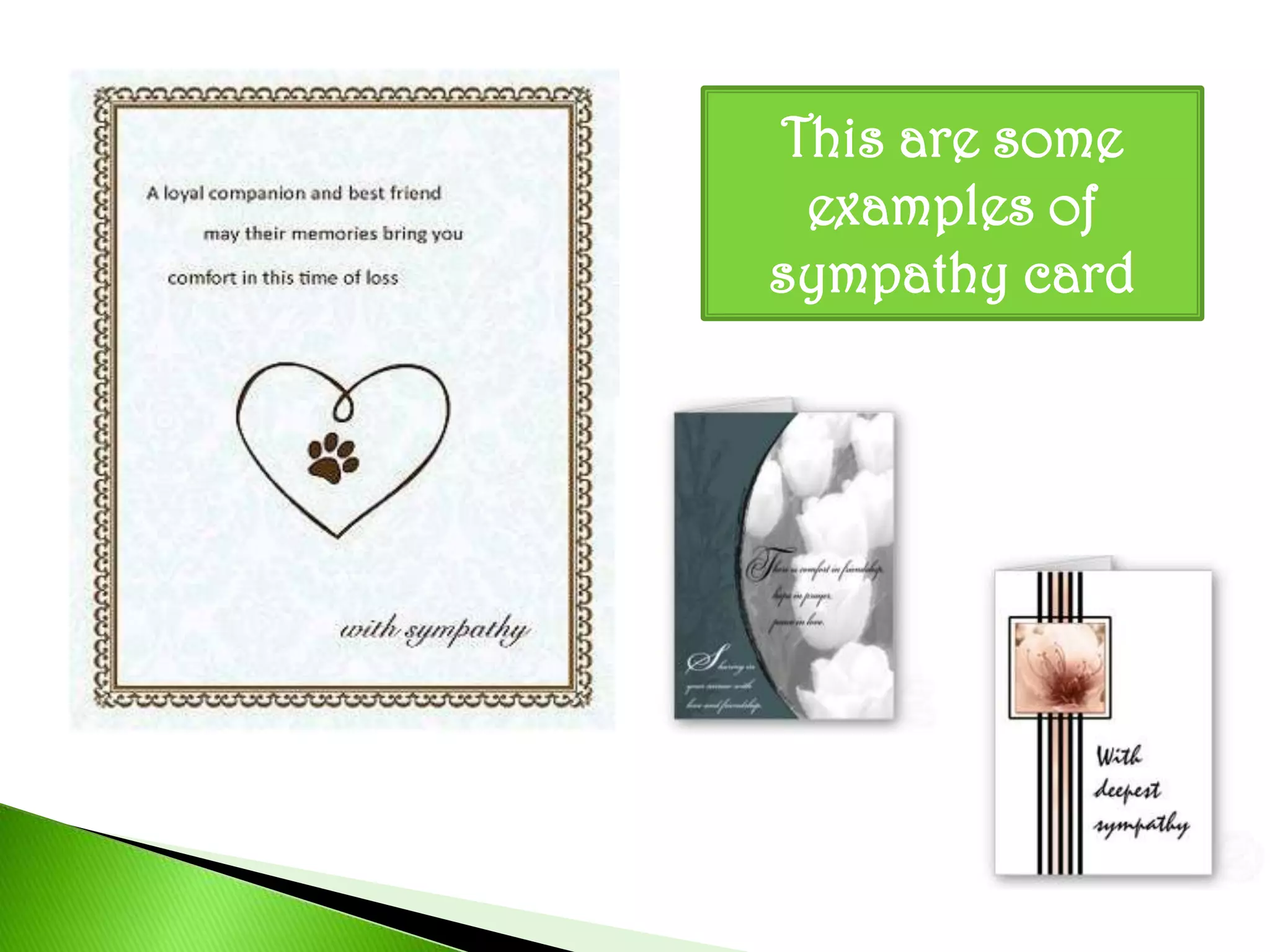 Expressing sympathy | PPTX