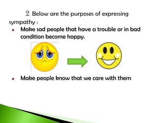 Expressing sympathy | PPTX