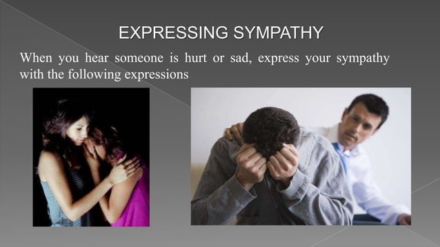 Expressing Sympathy | PPTX