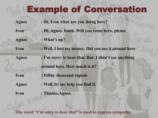 Expressing sympathy ilv | PPTX