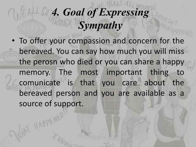 Expressing sympathy ilv | PPTX