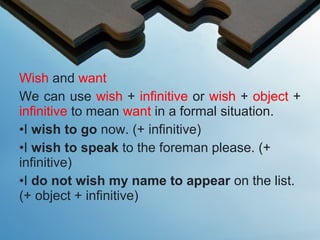 Expressing wishes again | PPT