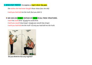 Expressing wishes and regrets and preference in English | DOCX